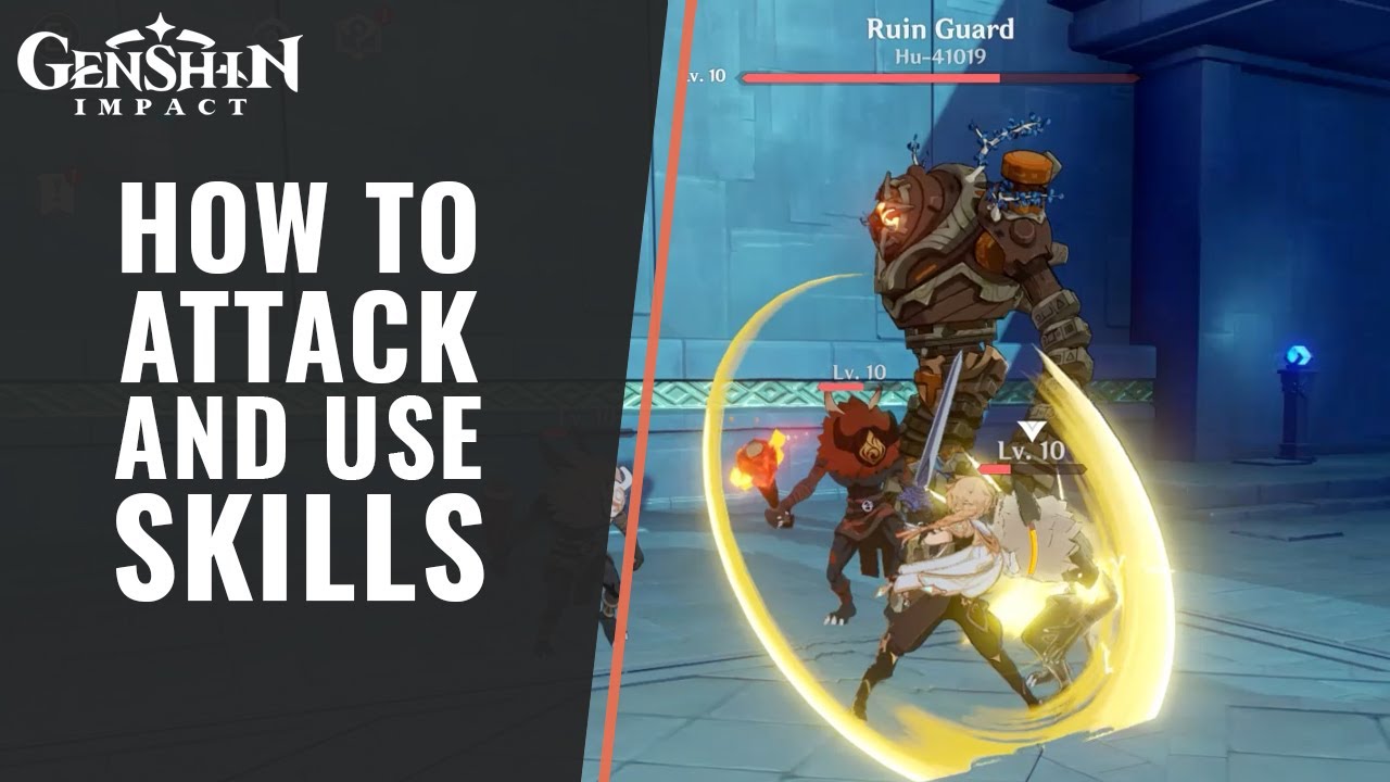 How to Attack and Use Skill in Genshin Impact - YouTube