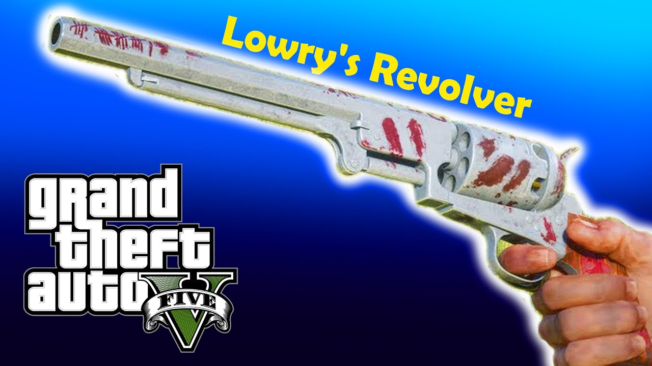 GTA V - วิธีตามหาปืน Lowry's Revolver จาก Red Dead Redemption II - YouTube