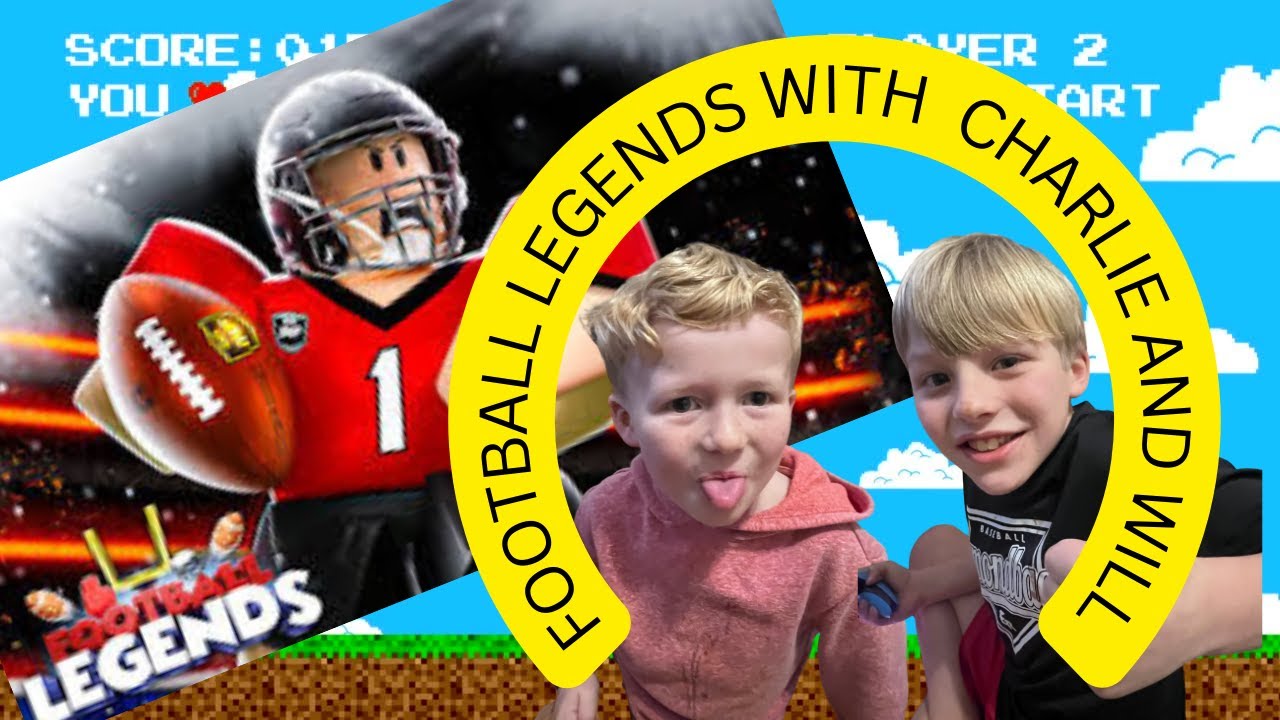 Charlie and Will play Football Legends - Help us get to 100 subs - YouTube