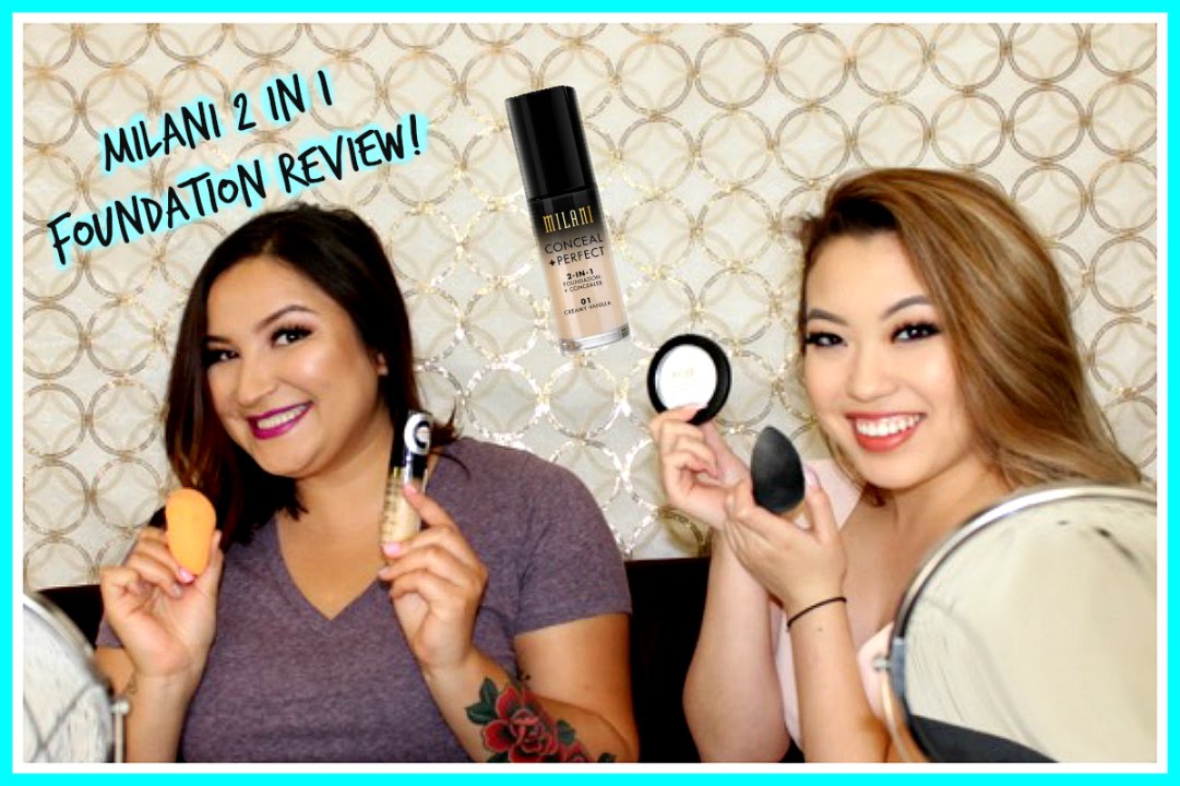 Milani Foundation & Prep, Set, and Go Powder Our First Thoughts - YouTube
