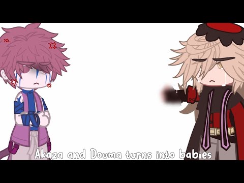 What if Douma and Akaza turned into babies? | Demon Slayer - YouTube
