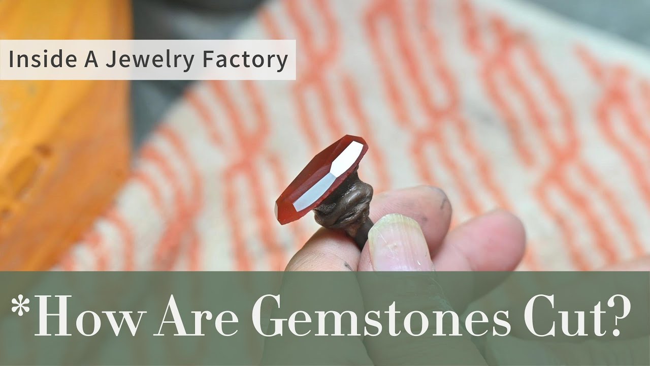 How are Gemstones Cut | Birthstone Processing | Nendine - YouTube