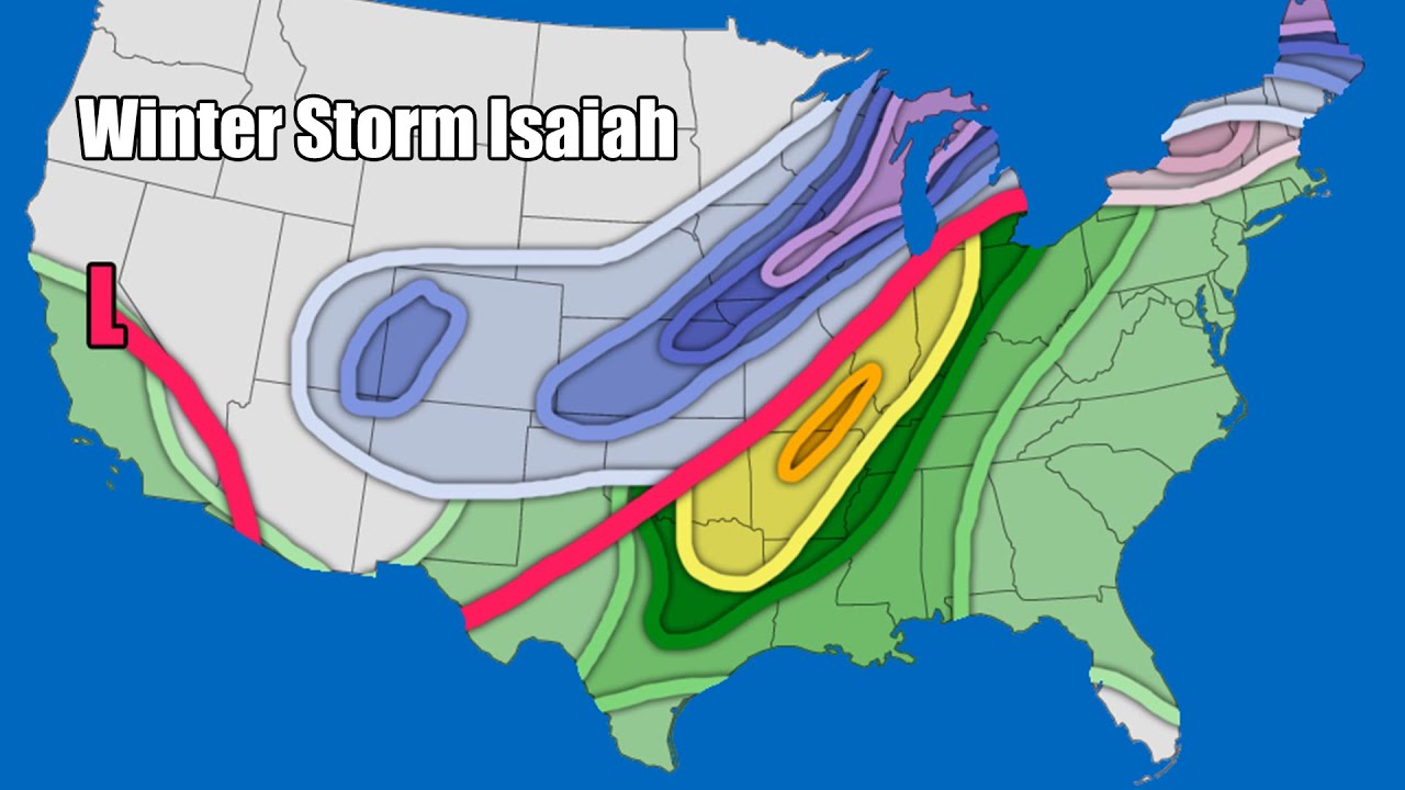Winter Storm Isaiah - YouTube