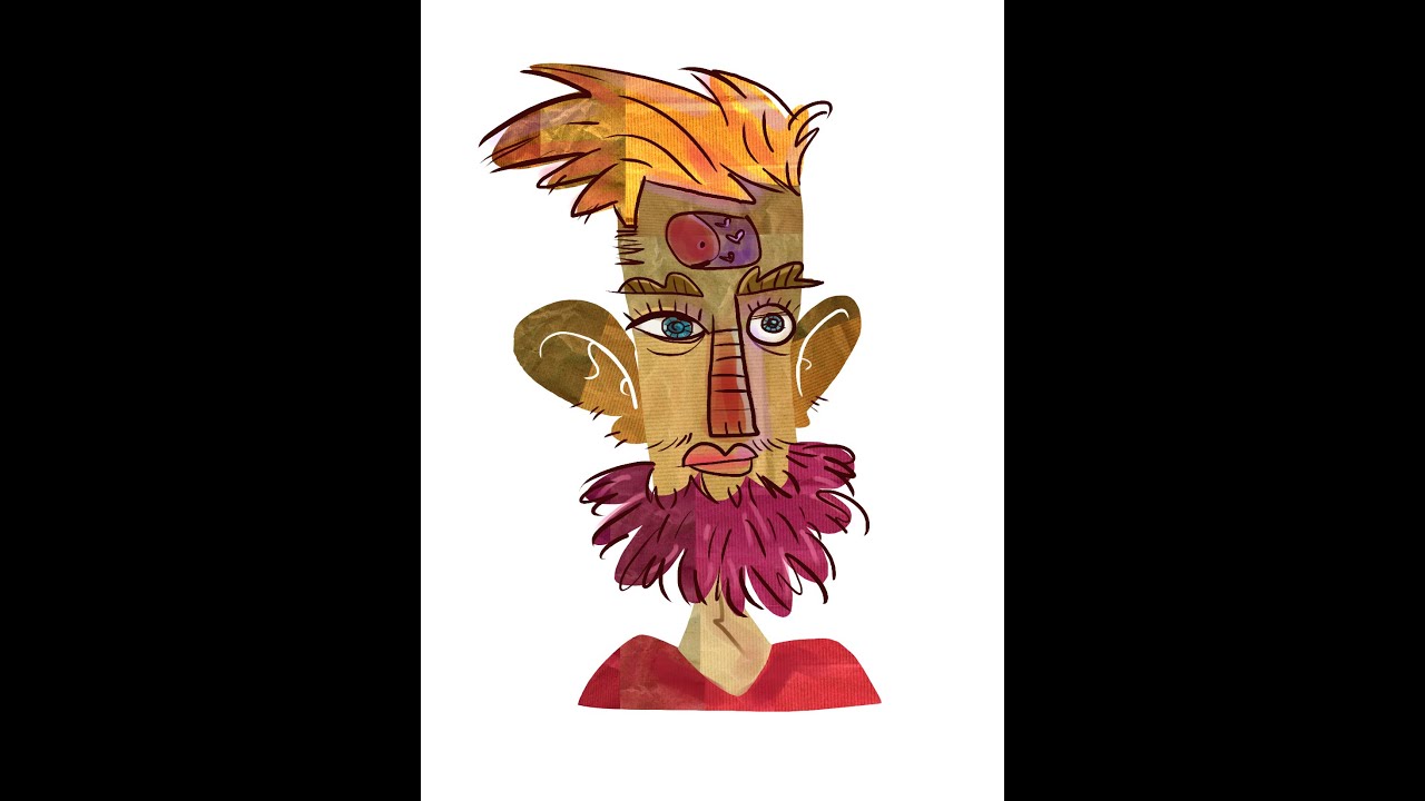 Week 11 - DIGITAL ILLUSTRATION - CHARACTER DESIGN lesson - YouTube