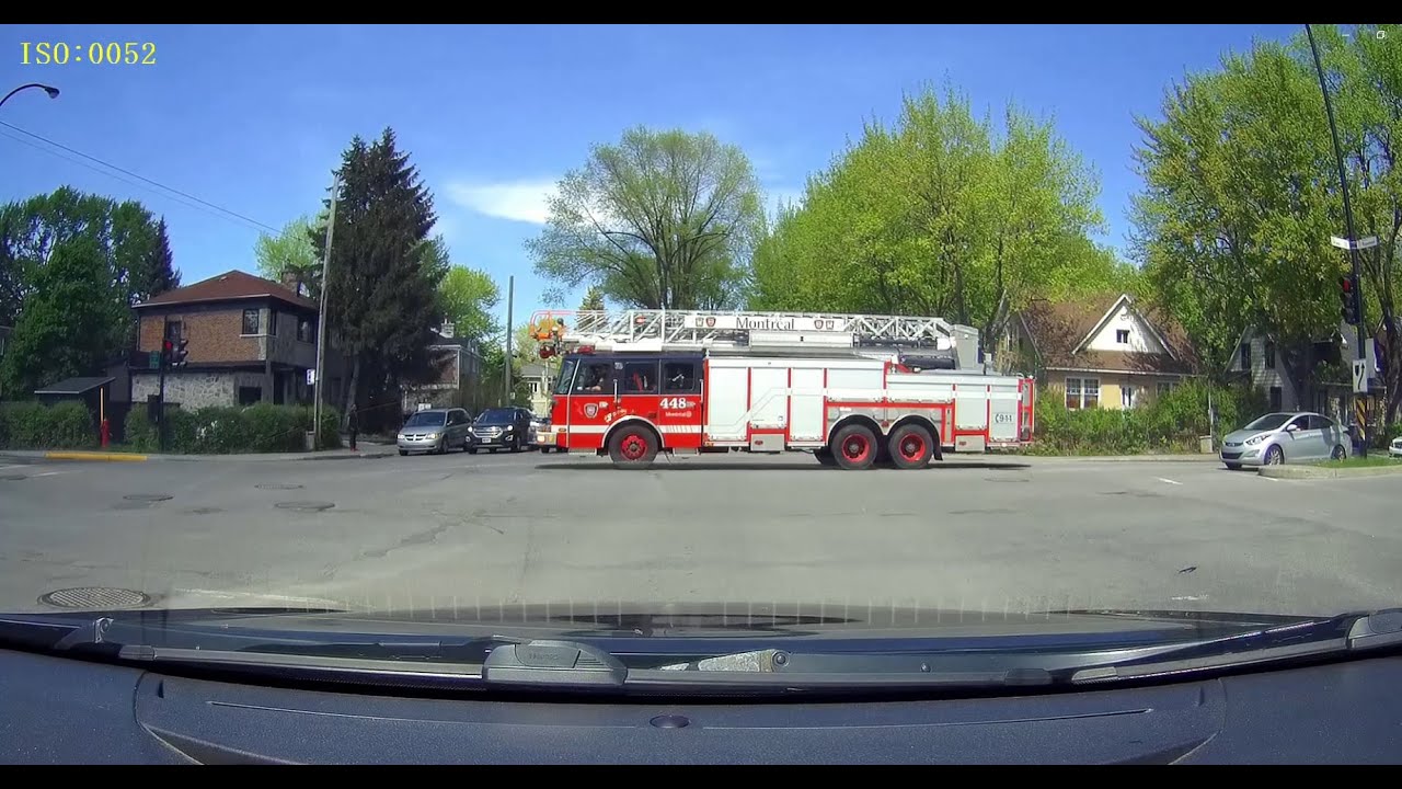 Pompiers de MTL | Montreal Fire Department responding calls Downtown ...