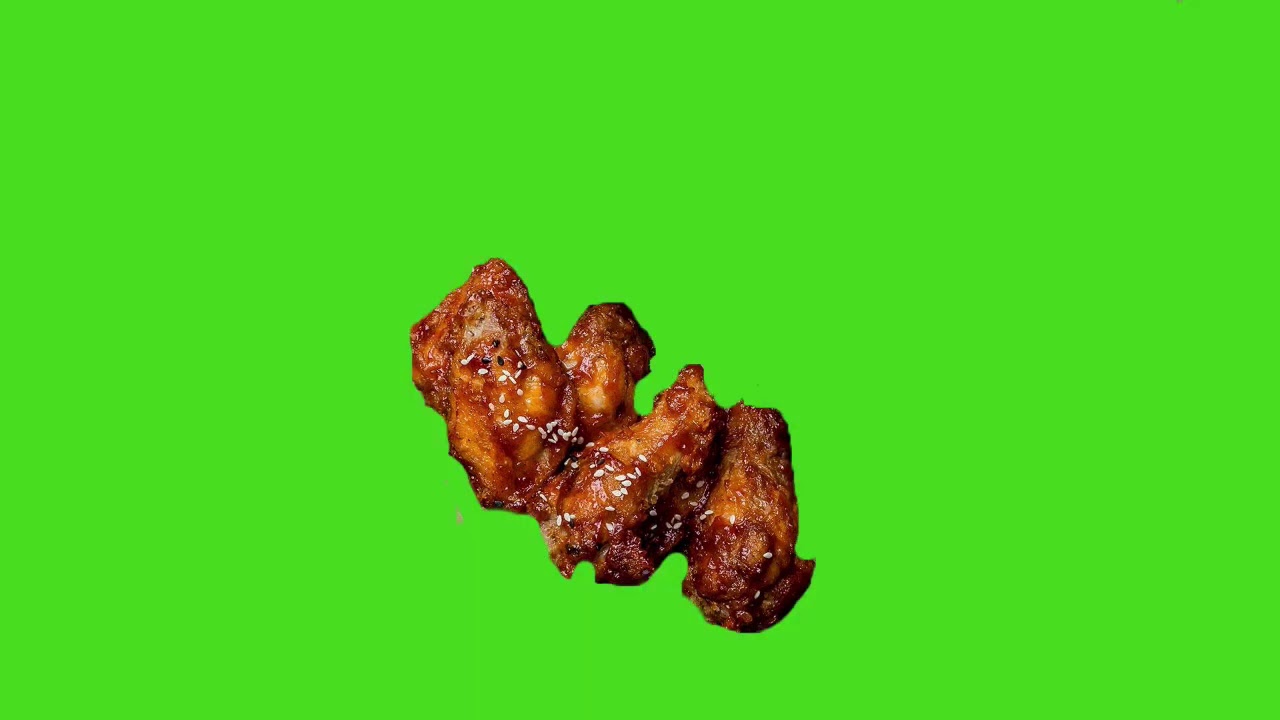 chicken wing green screen - YouTube