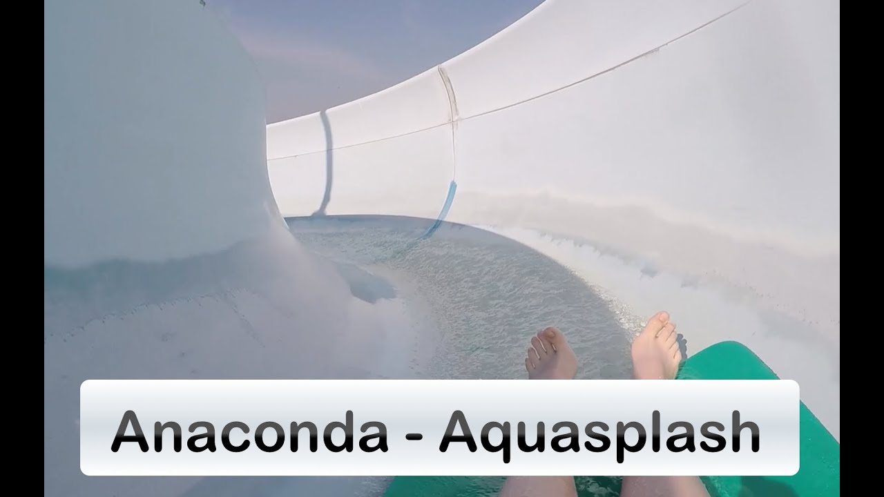 Anaconda - Aquasplash Lignano IT [HD/60FPS] - Waterslide - YouTube