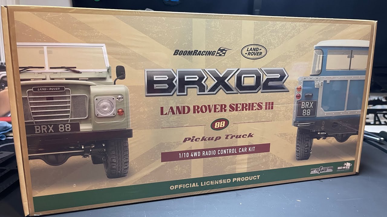 Boom Racing BRX02 88 unboxing! - YouTube