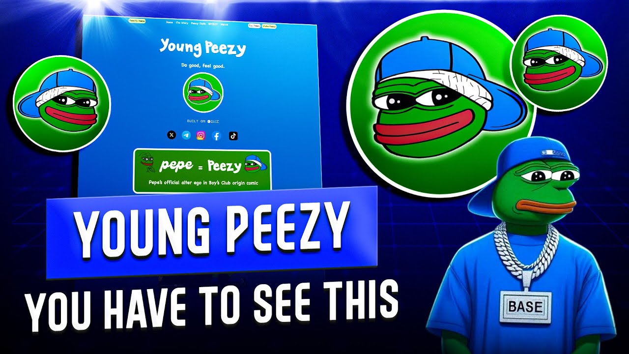 YOUNG PEEZY - The Official Cool Pepe Character Created by Matt Furie ...