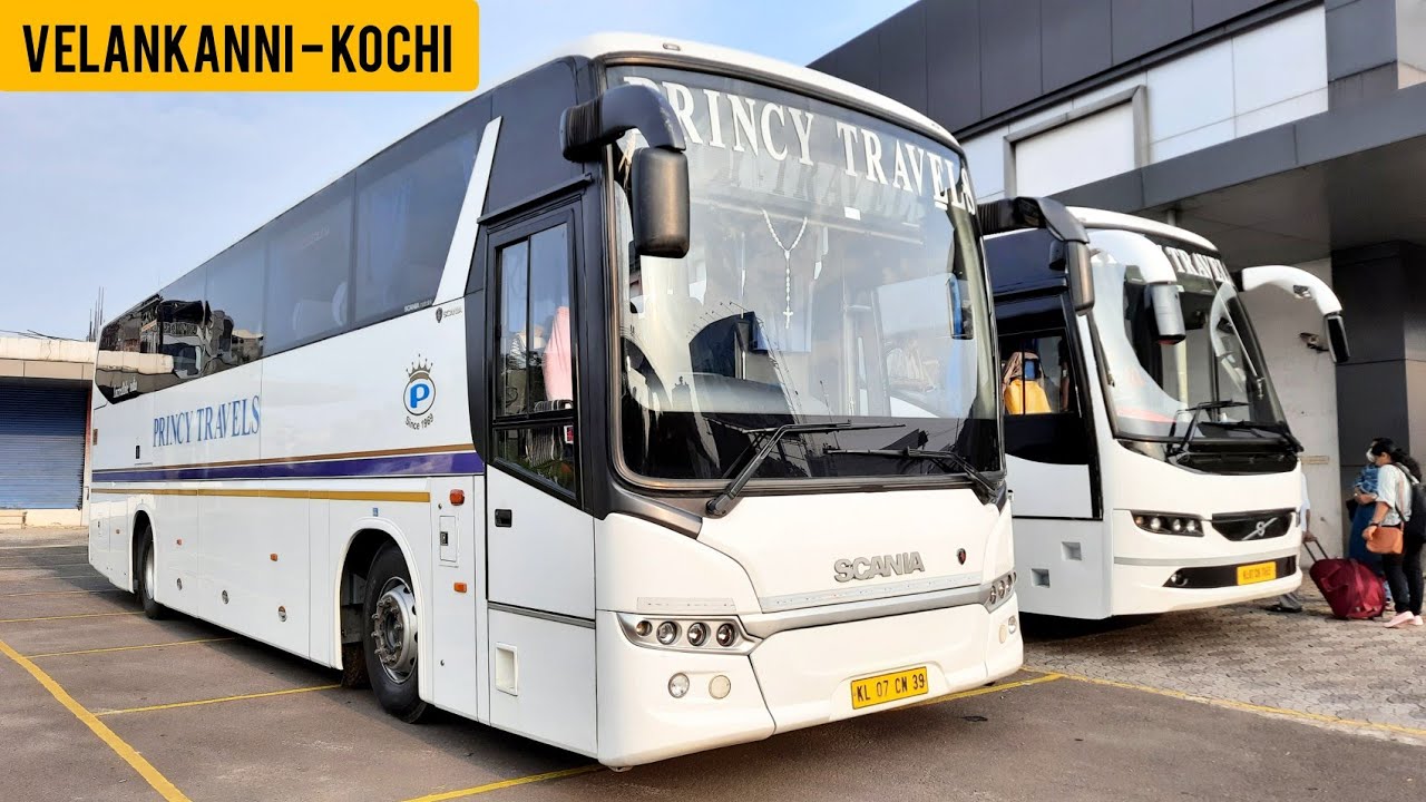Princy Travels Scania Metrolink vs Volvo Asia 9100 vs Volvo B8R 9400 ...