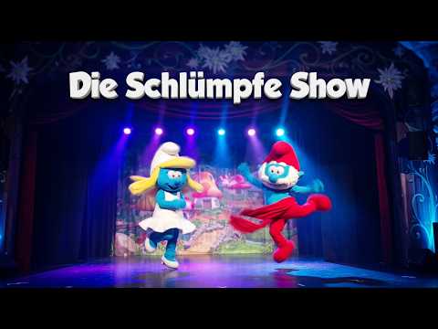 Die Schlümpfe Show im Plopsaland Deutschland 