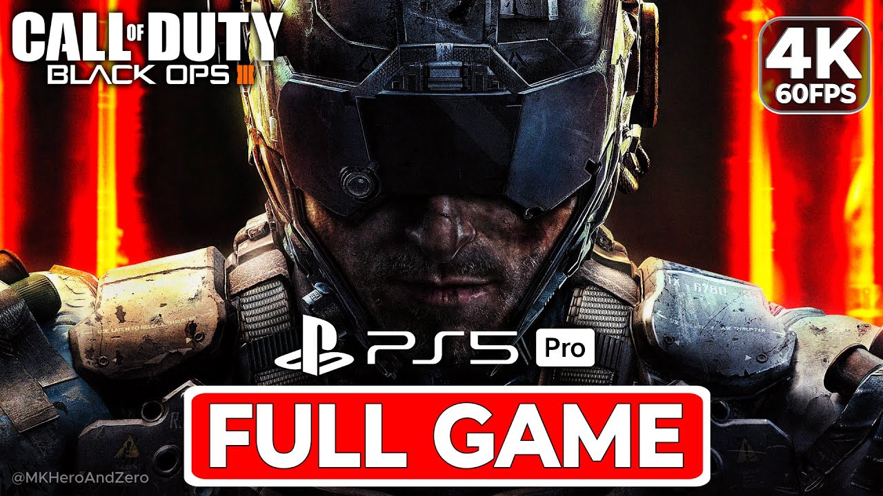 CALL OF DUTY BLACK OPS 3 PS5 PRO Gameplay Walkthrough Part 1 Campaign ...