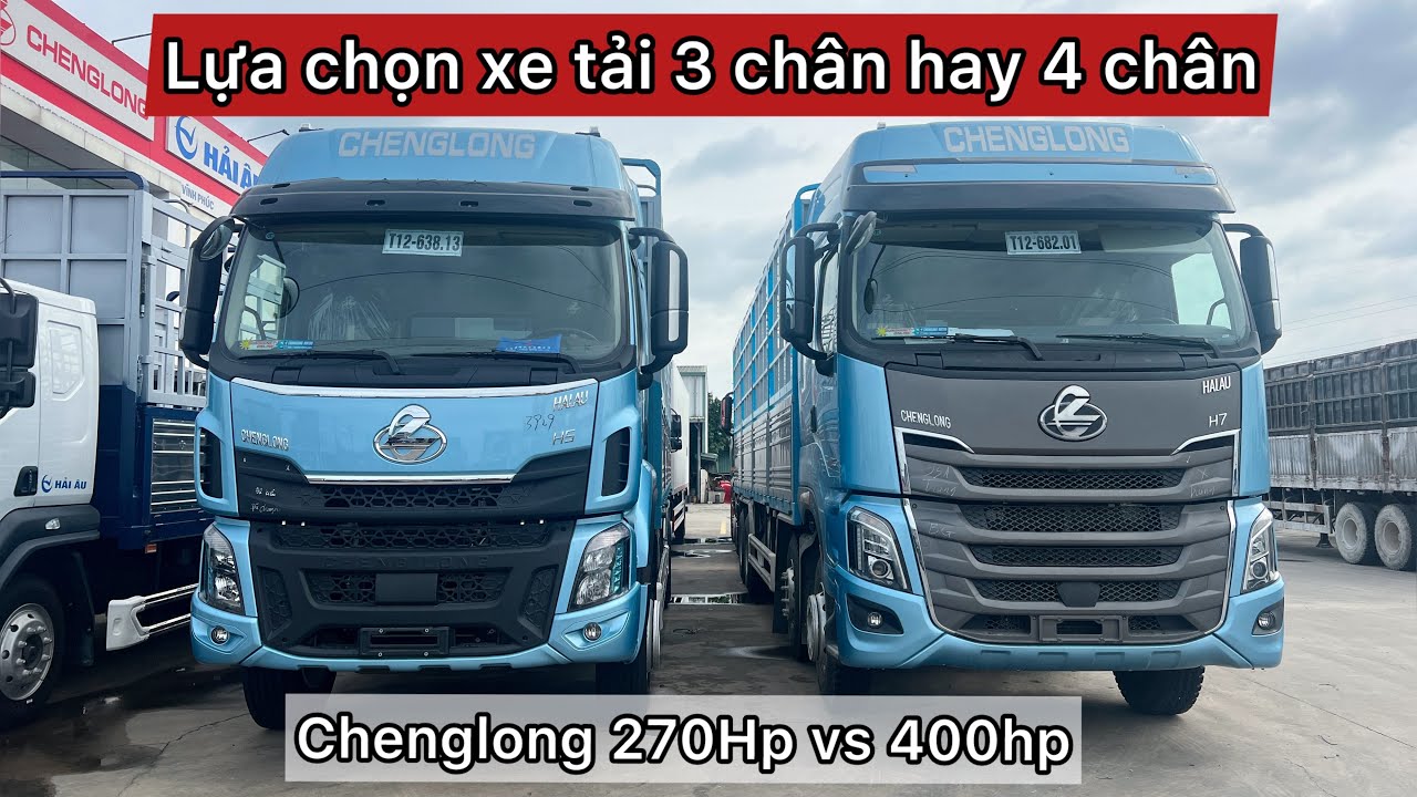 So Sánh Chenglong 3 Chân 270HP vs 4 Chân 400HP: Khác Nhau Chỗ Nào ...