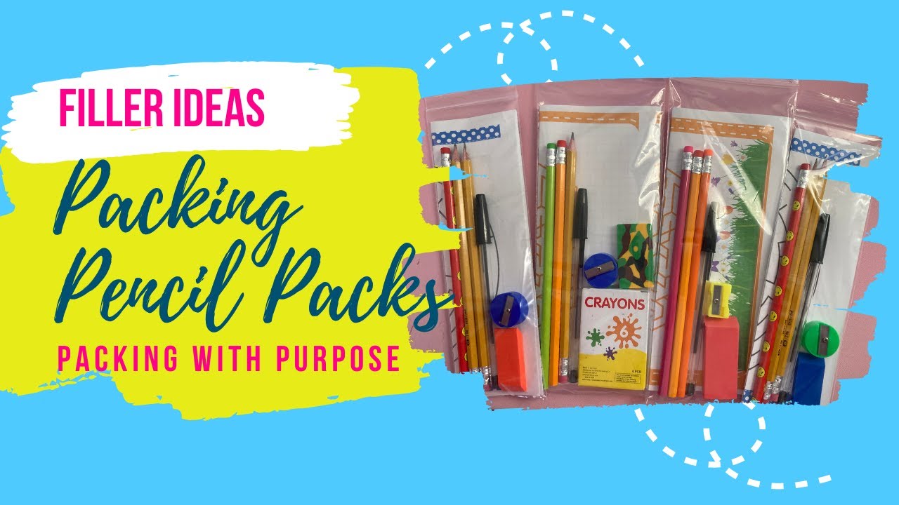 Packing Pencil Packs For OCC YouTube Packing Pencil Packs For OCC YouTube