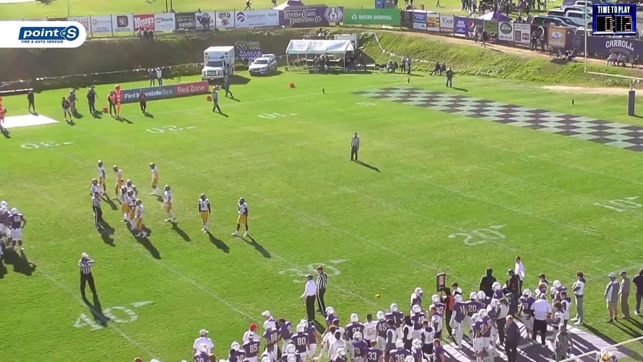 Homecoming! Carroll Football vs. MSU-Northern - YouTube