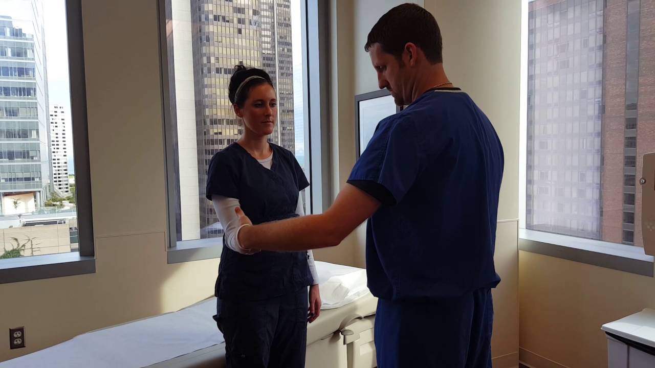 Shoulder - Infraspinatus Test - YouTube