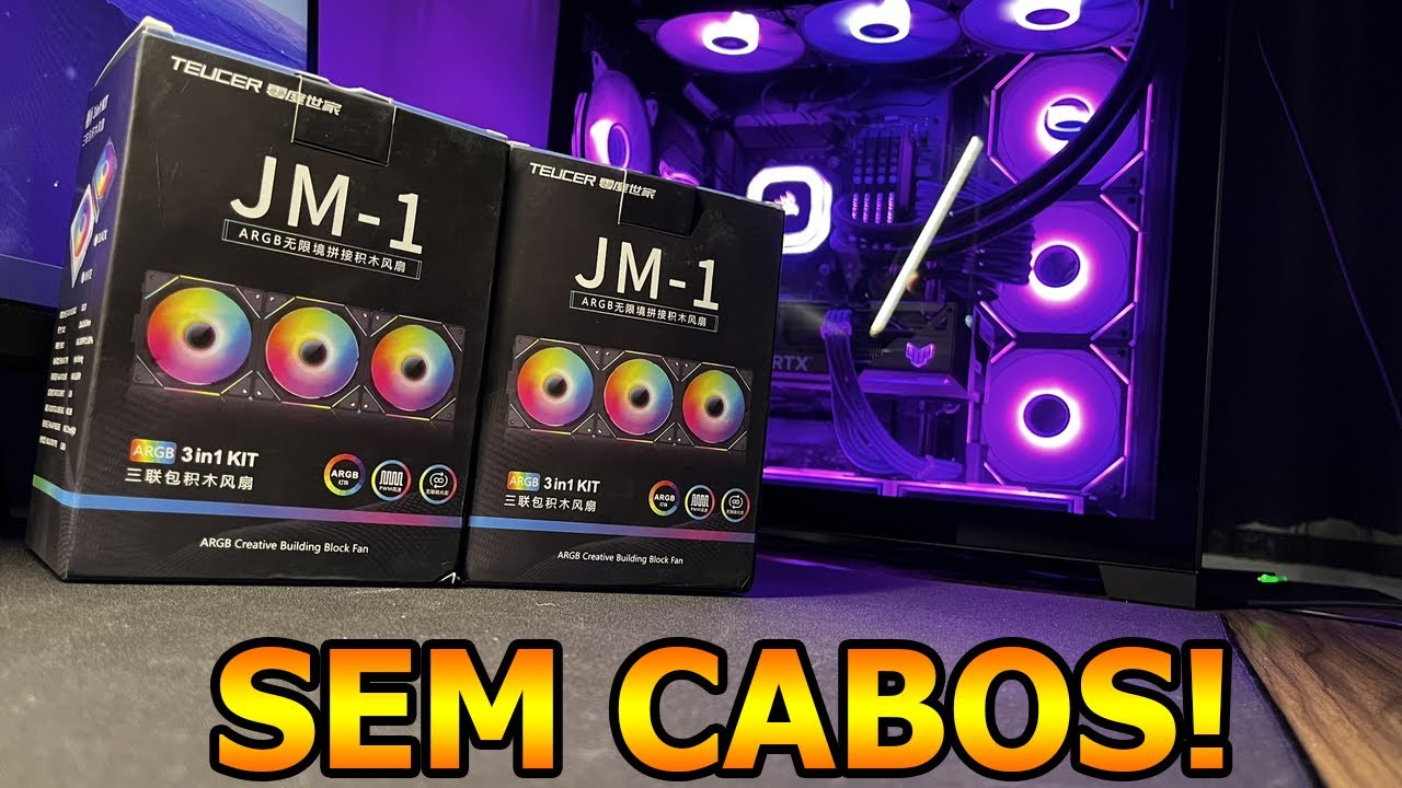 Teucer JM1 - As Novas Melhores Fans do Aliexpress? (Unboxing) - YouTube