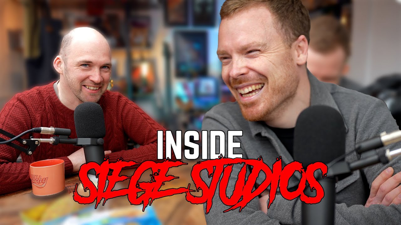Inside Siege Studios! Commission painting Warhammer - YouTube