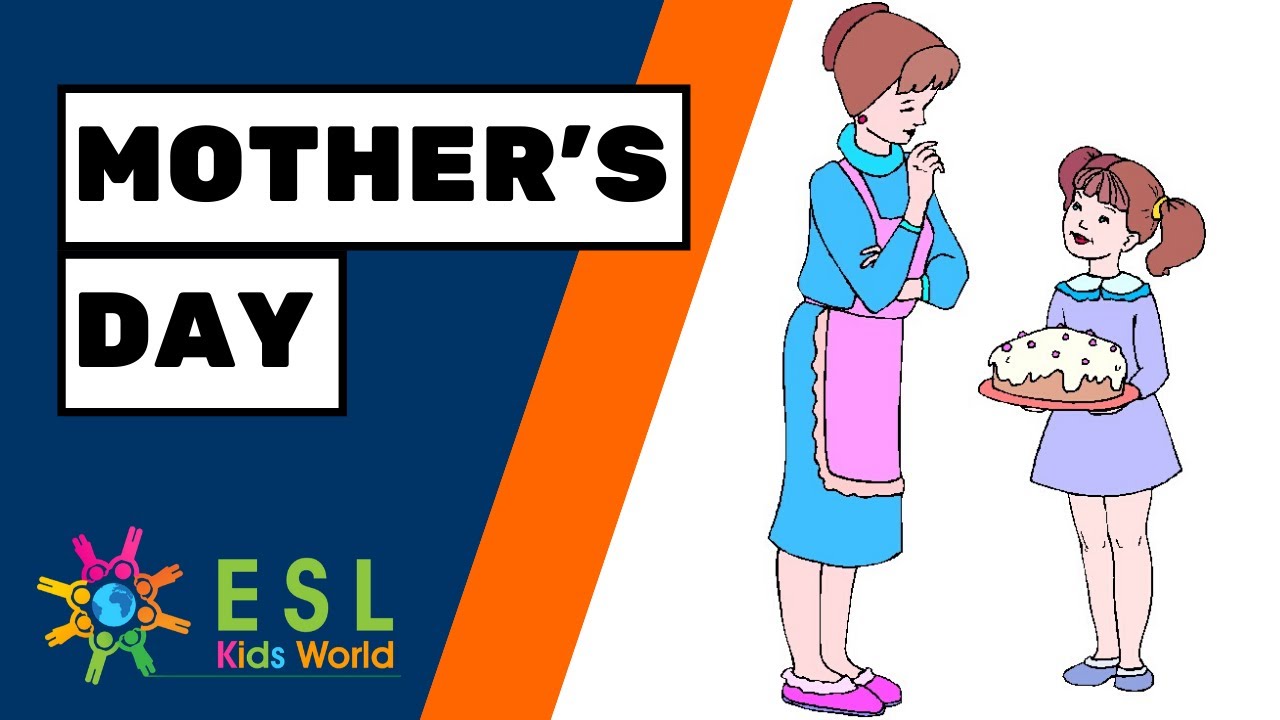 👩Happy Mother's Day | Celebrate Mother's Day with ESL Fun - YouTube