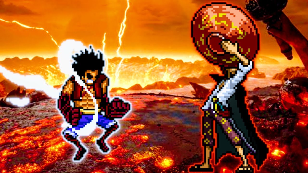 Luffy Snakeman V2 VS Shanks in Jump Force Mugen - YouTube