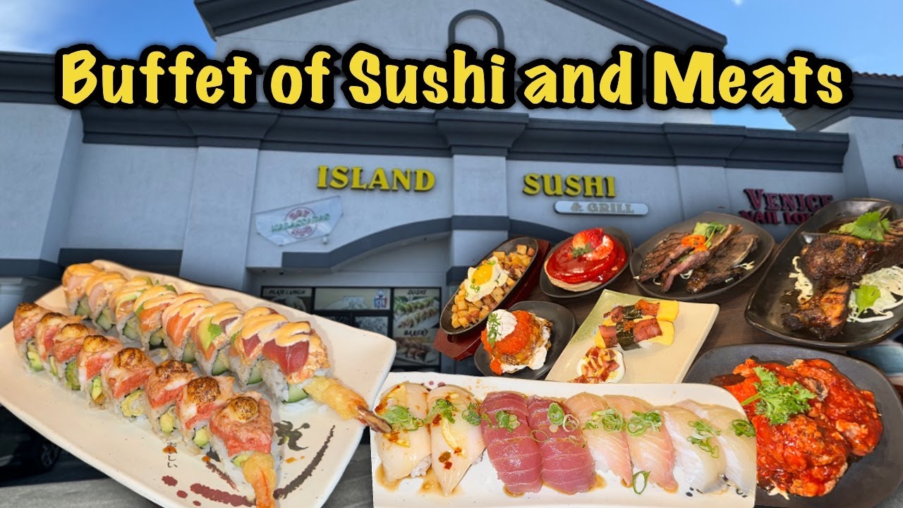 Island Sushi and Grill: The Ultimate AYCE Sushi Experience - YouTube