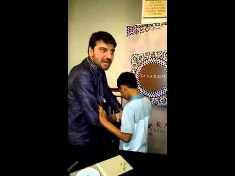 Sami Yusuf  live in Blackburn with yahya 2016