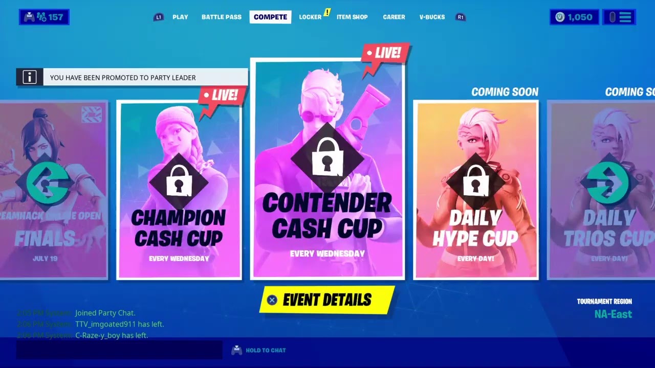 Contender cash cup - YouTube