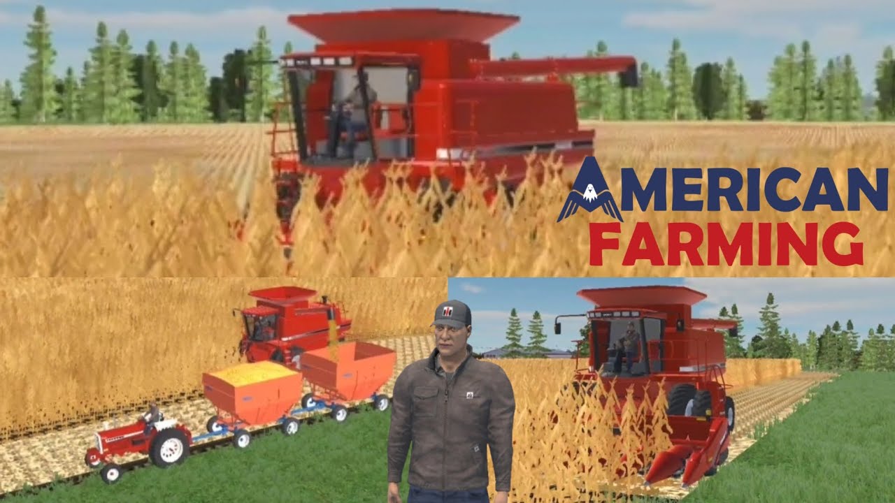 Starting Corn Harvest Old School Style | American Farming Old School ...