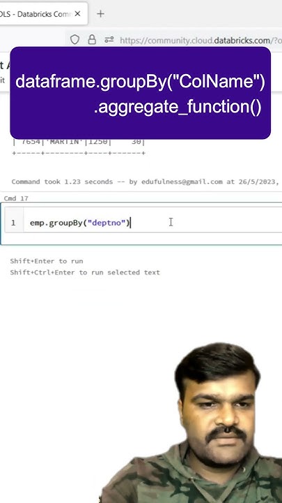 Groupby Function Pyspark Databricks Python Datascience Machinelearning Youtube