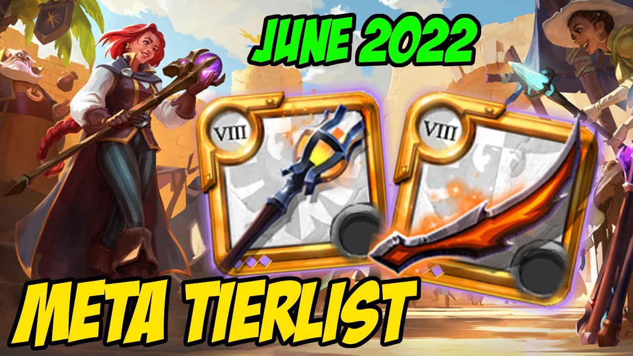 JUNE 2022 META TIER LIST - Albion Online - YouTube