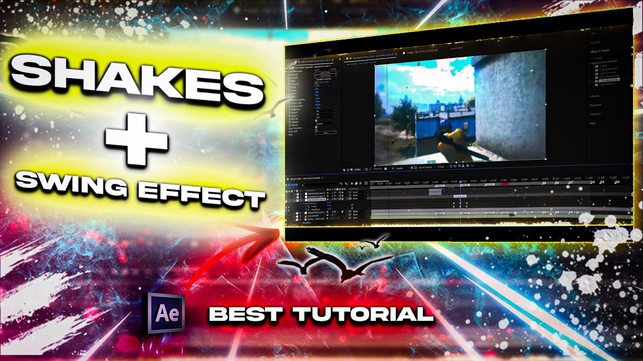 LEARN SHAKES AND SWING EFFECT | Tutorial By NAIVAS | After effects ...