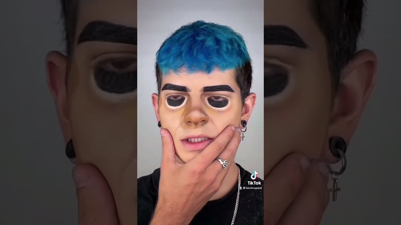 2D GORILLAZ MAKEUP TRANSFORMATION | Kevin Rupard - YouTube