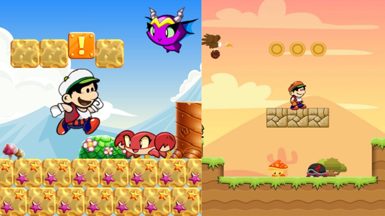 Nob's World - Super Jungle Adventure - Free Run Games - GamePlay#14 ...