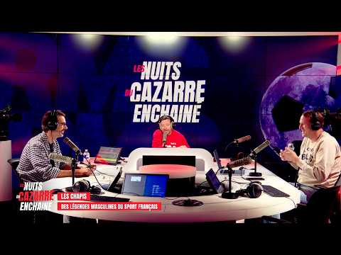 LES CHAPIS DES LÉGENDES MASCULINES DU SPORT FRANCAIS (HORS FOOT)