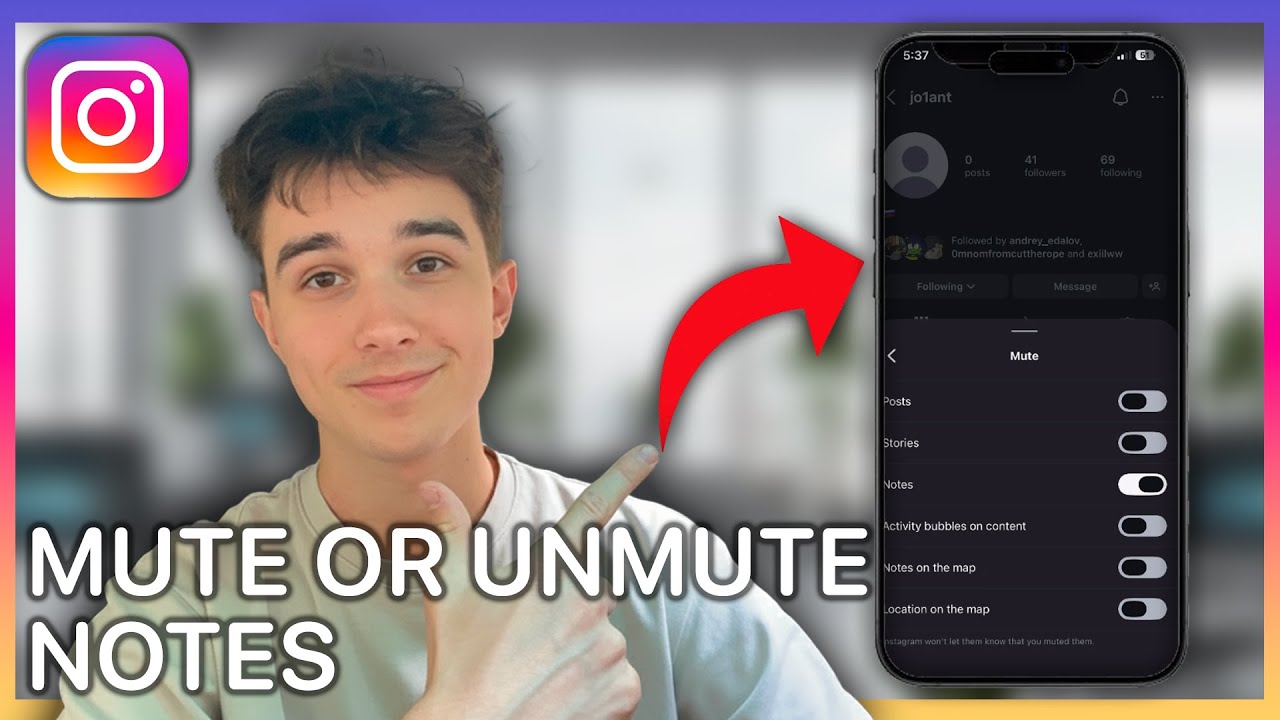 How To Mute Or Unmute Someone's Notes On Instagram - Step by Step Guide ...
