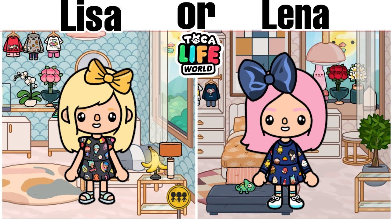 Lisa Or Lena | Mansion modern | TOCA LIFE WORLD Tocapotter - YouTube
