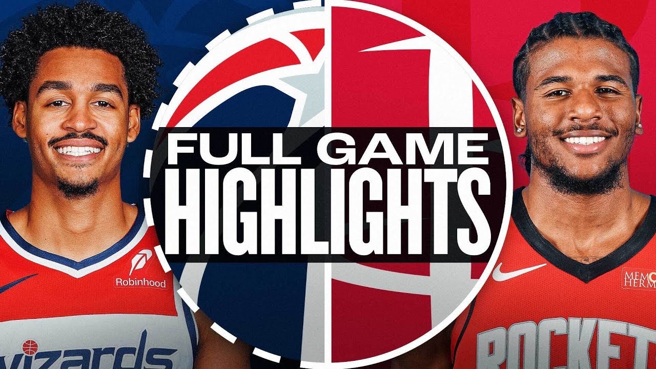 WIZARDS at ROCKETS | FULL GAME HIGHLIGHTS | November 11, 2024 - YouTube