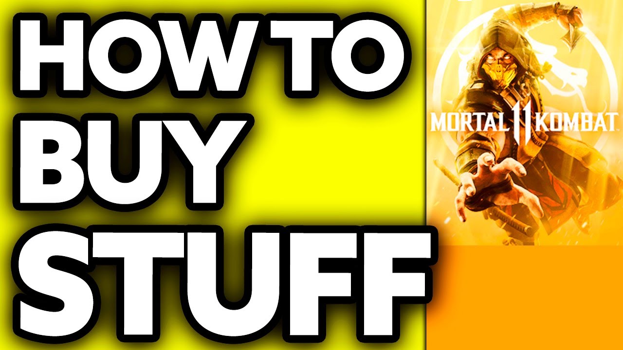How To Buy Stuff in Mortal Kombat 11 (EASY!) - YouTube