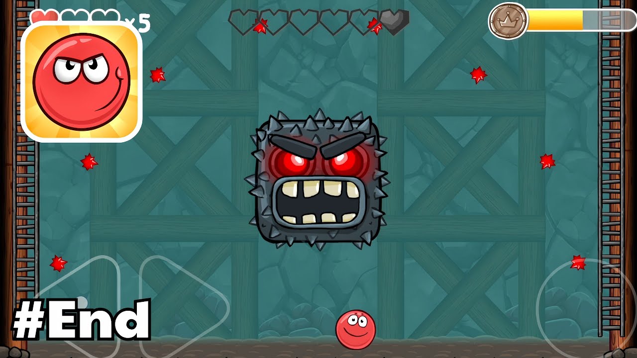Red Ball 4 #End - Android Gameplay | Into the Caves - YouTube
