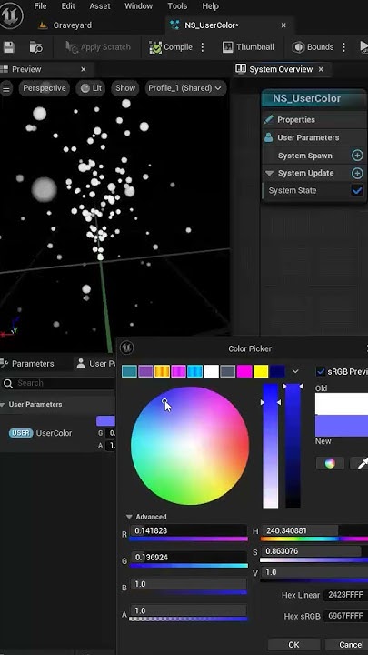 #Niagara - User Parameters - YouTube
