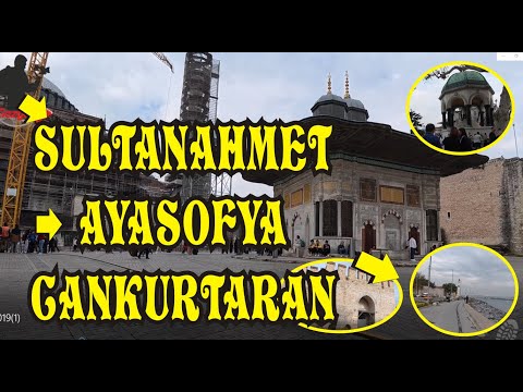 Sultanahmet'ten Ayasofya'ya Oradan Aşağı Ver elini Cankurtaran Sahil Erol Taş'ın Kayıp Kahvesi