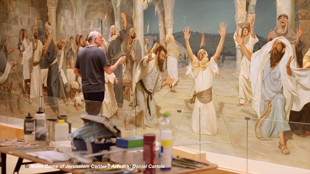 In Jerusalem: The Pentecost Experience in an Upper Room! - YouTube