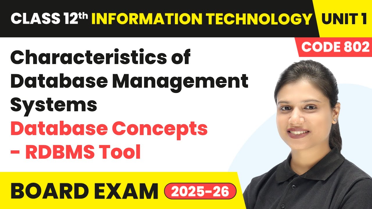 Characteristics of Database Management Systems - Database Concepts ...