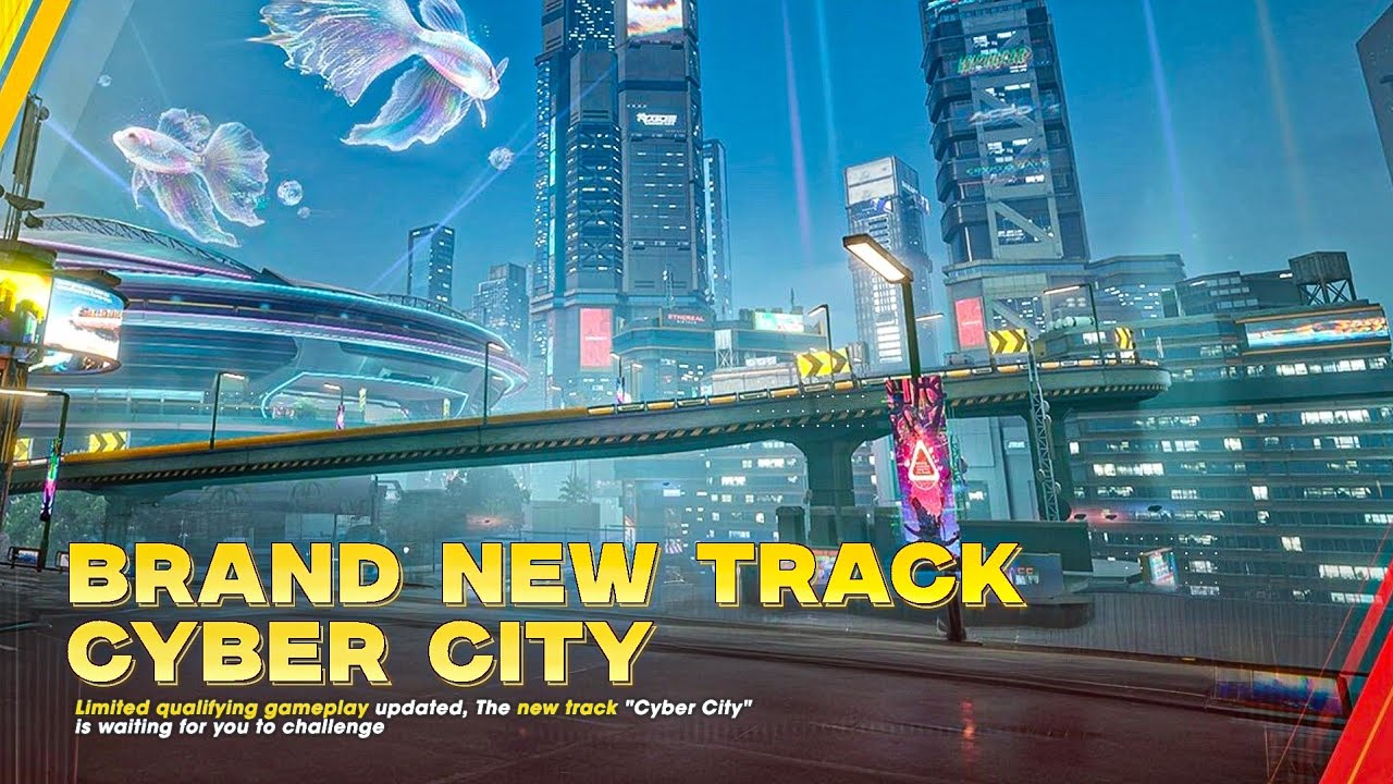 The New Track "Cyber City" is Now Online! - Need For Speed Mobile - YouTube