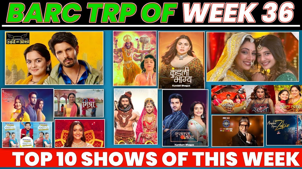 BARC TRP Report of Week 36 (2024) : Here's the Top 10 Shows of this ...