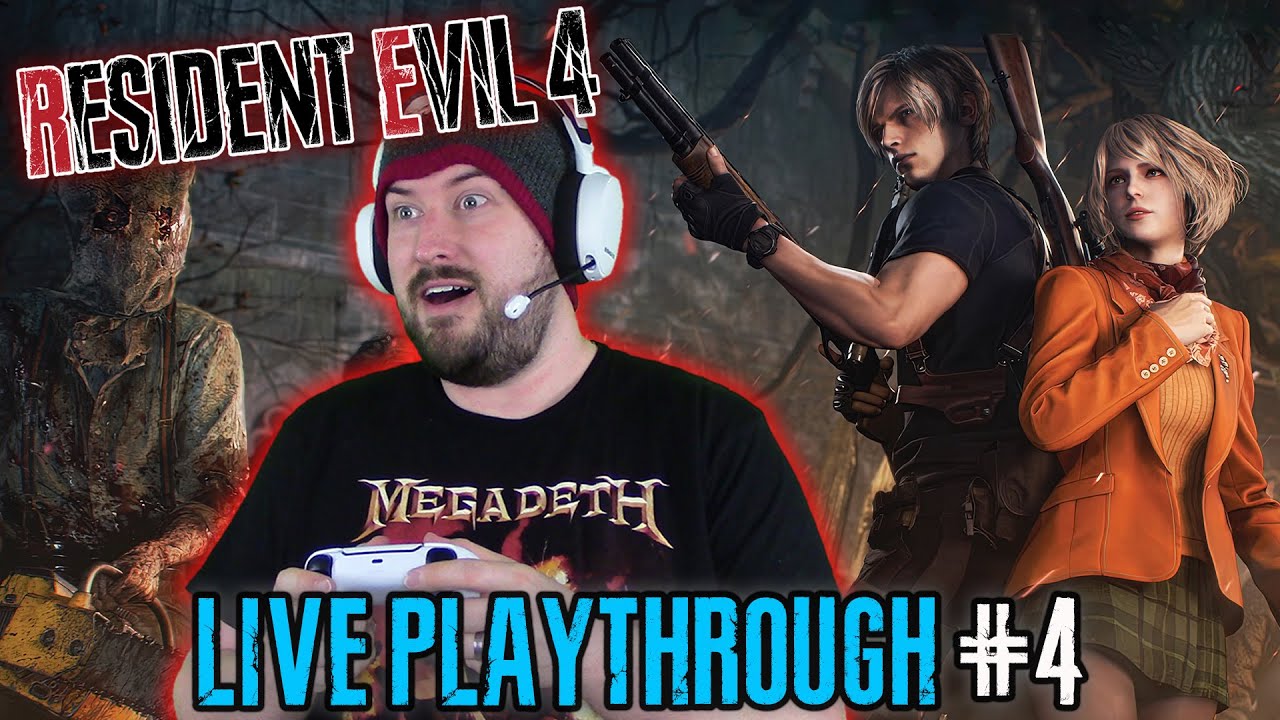 Resident Evil 4 Remake - LIVE Playthrough #4 - YouTube