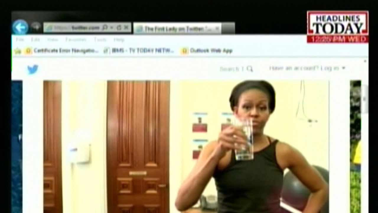 Michelle Obama's Top 5 Workout Moves #GimmeFive - YouTube