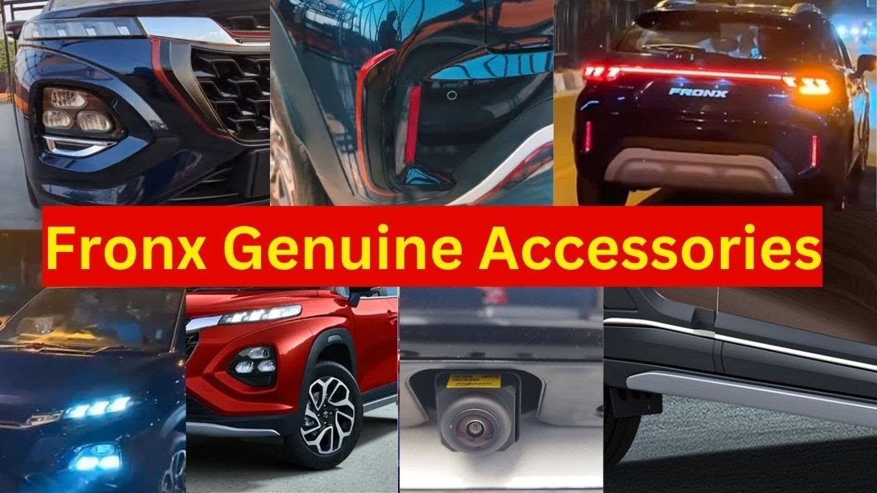 Maruti Suzuki Fronx 2023🔥 Genuine Accessories Complete Modifications ...