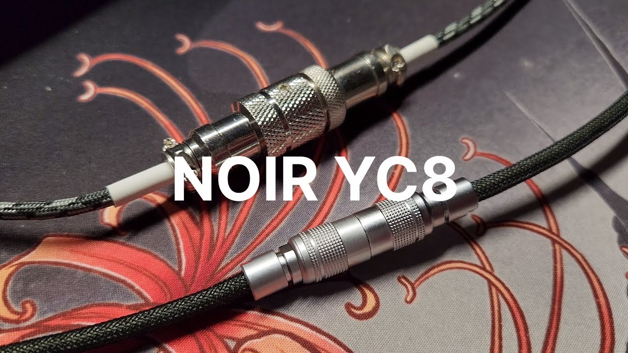 Mechanical Keyboard Cable | YC8 NOIR Aviator - YouTube
