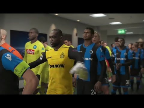 THROWBACK 2018: PES 2018: UEFA Champions League: Club Brugge 🇧🇪 Vs ...